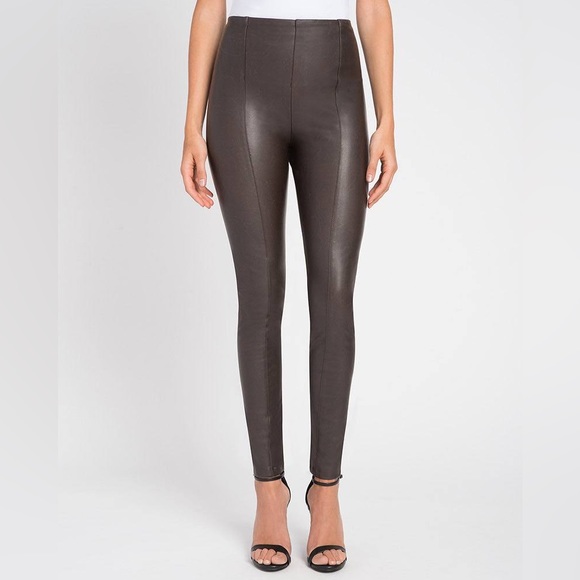 bagatelle | Pants & Jumpsuits | Bagatelle Brown Faux Leather Leggings ...